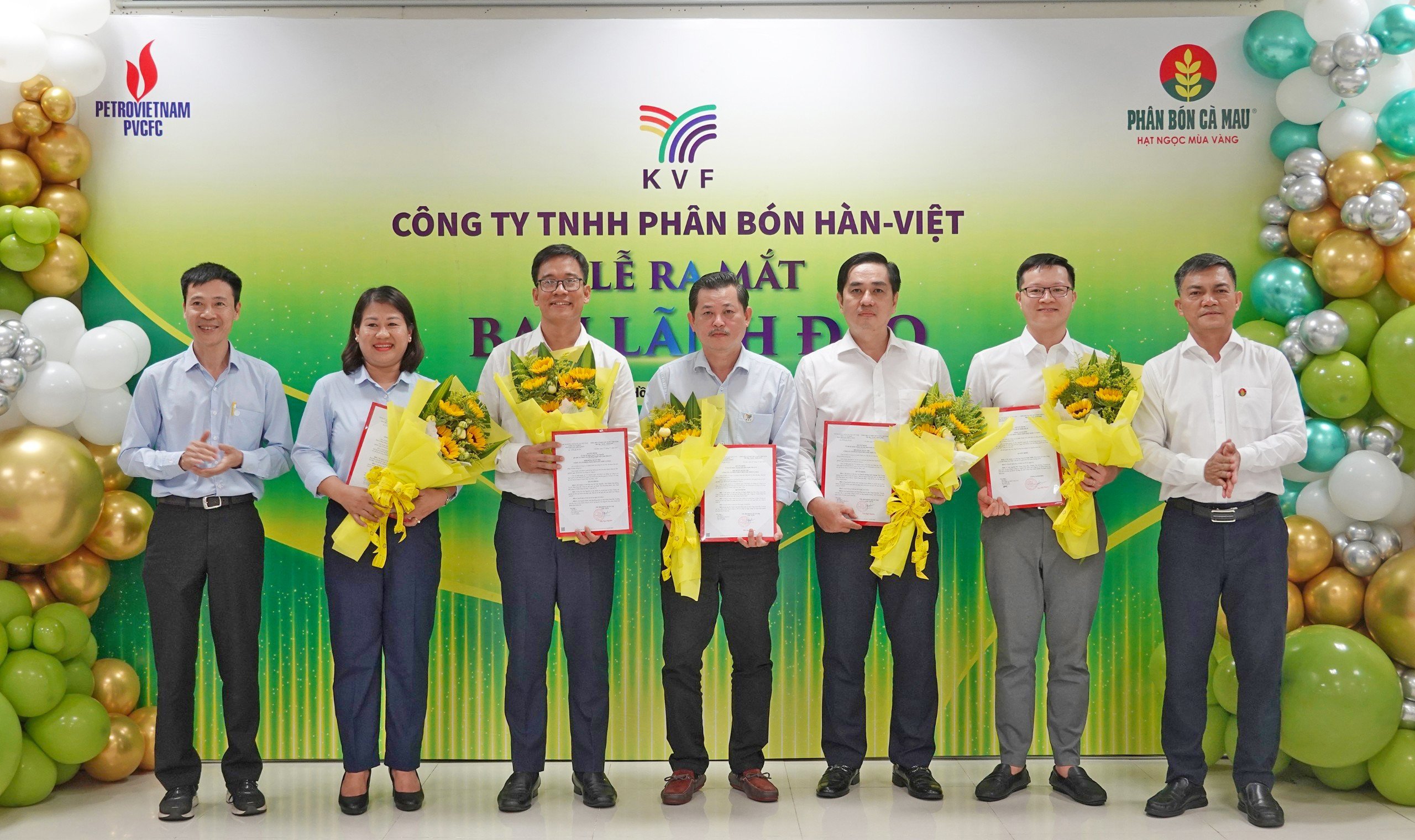 LỄ RA MẮT BAN LÃNH ĐẠO KVF - CÔNG TY TNHH PHÂN BÓN HÀN-VIỆT (KVF)