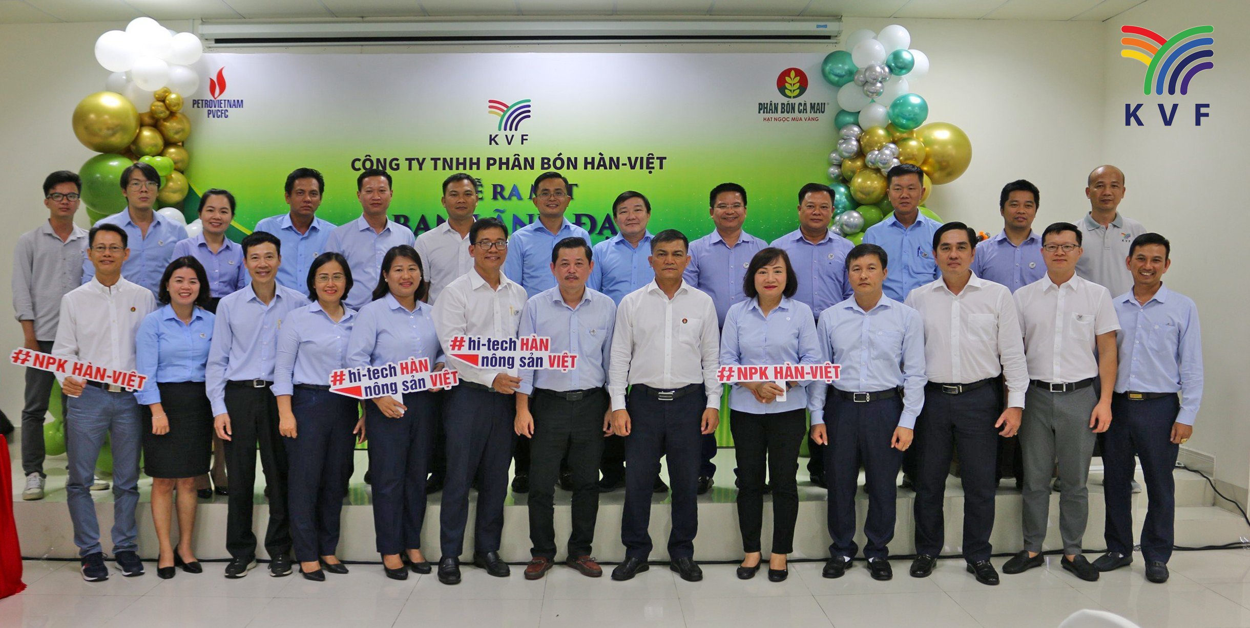 LỄ RA MẮT BAN LÃNH ĐẠO KVF - CÔNG TY TNHH PHÂN BÓN HÀN-VIỆT (KVF)