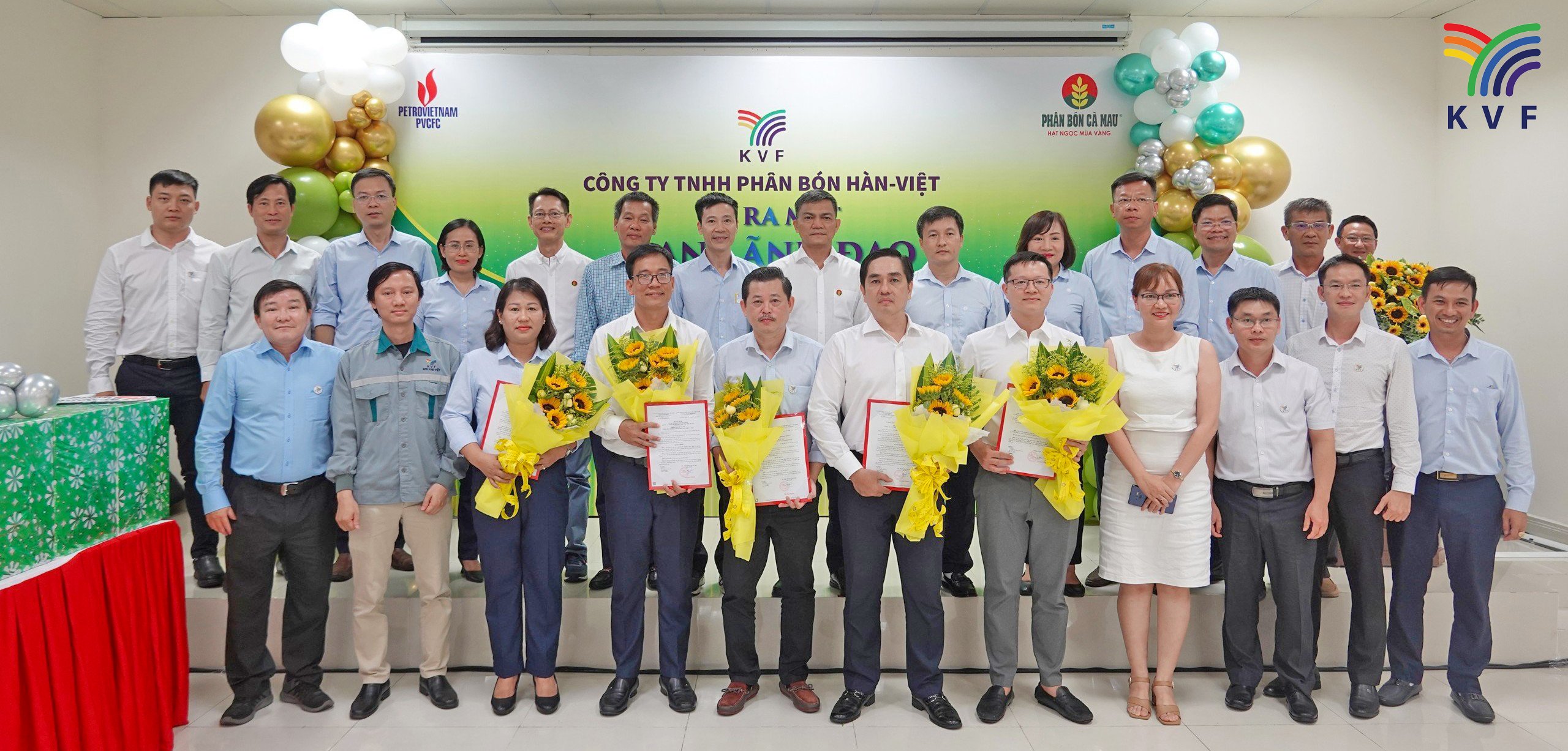 LỄ RA MẮT BAN LÃNH ĐẠO KVF - CÔNG TY TNHH PHÂN BÓN HÀN-VIỆT (KVF)